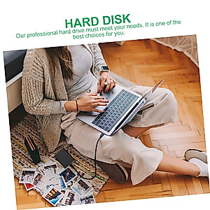 SOLUSTRE 250GB Mechanical Hard Disk External Portable Hard Drive USB 2.5in Metal Durable HDD for Desktop