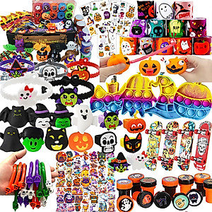 MSOOIIO Premium Halloween Party Favors Toys for kids,Assortment Cute Supplies Toys,School Classroom Rewards, Prizes, Trick or Treat Bag Stuffers