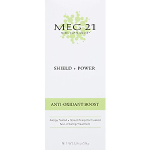 MEG 21 Anti-Oxidant Boost Shield + Power. Sun damage reversing repair serum Protects skin from inflammation, free radicals, oxidative stress, and environment Soothes and protects Allergy tested 1 oz