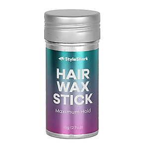 StyleShark Non-Greasy Hair Wax Stick for Styling Flyaways and Frizz - 2.7 oz Wax for Edge Control on Wigs and Hair