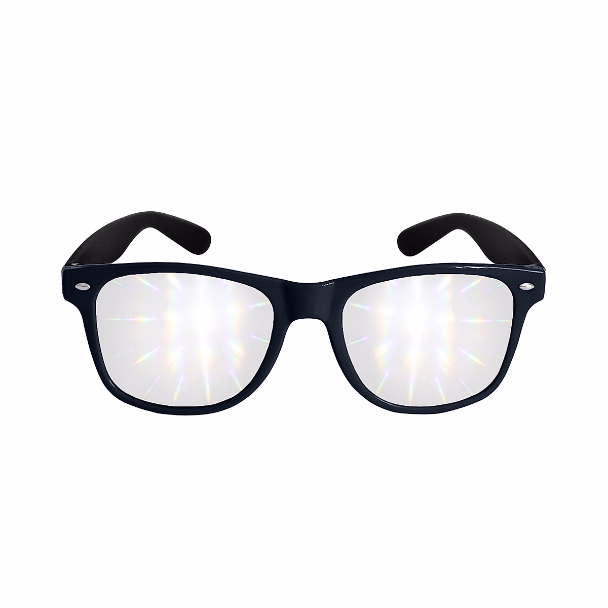 Diffraction Glasses Effect - Rave Accessories - Black