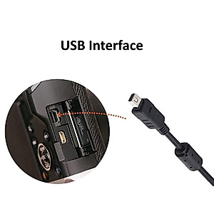 USB Data File Picture Transfer Charger Charging Wire Cord Cable CB-USB5 CB-USB6 CB-USB8 for Olympus Tough TG-830 TG-630 TG-860 TG-870 & Select Stylus (See Product Details & Pictures Before Buying)