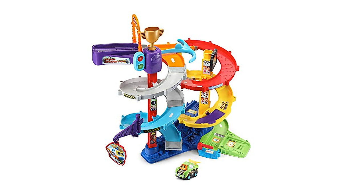 VTech Go! Go! Smart Wheels Corkscrew Tower for Kids 1-5
