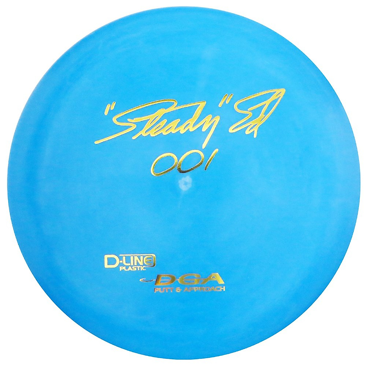 DGA D-Line Steady Putt & Approach Golf Disc [Colors May Vary] - 170-172g