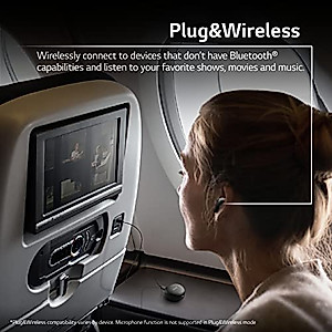 LG TONE Free True Wireless Bluetooth FP9E - Active Noise Cancelling Earbuds with UVnano Charging Case, Haze Gold