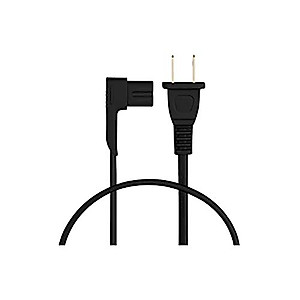 Vebner 19.5in Power Cord Compatible with Sonos One, Sonos One SL, Sonos Play-1 Speakers - Power Plug Cable (Short, Black)