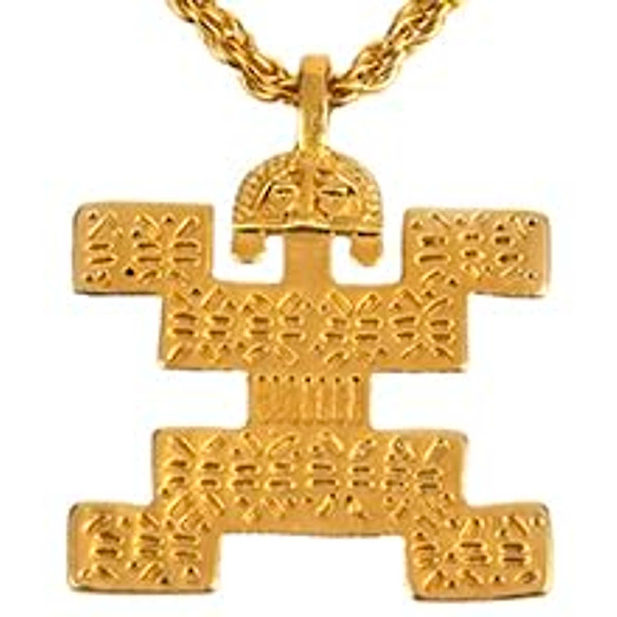 MADE IN USA - Reproduction of The Pre Columbian Tolima Pendant, from ILANET Museum Collection