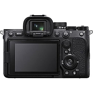 Sony a7 IV Mirrorless Camera with 28-70mm Lens (ILCE-7M4K/B) + 64GB Memory Card + Filter Kit + Wide Angle Lens + Telephoto Lens + Color Filter Kit + Lens Hood + Bag + More (Renewed)