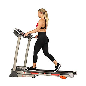 Sunny Health & Fitness Folding Incline Treadmill With Tablet And Device Holder - SF-T4400