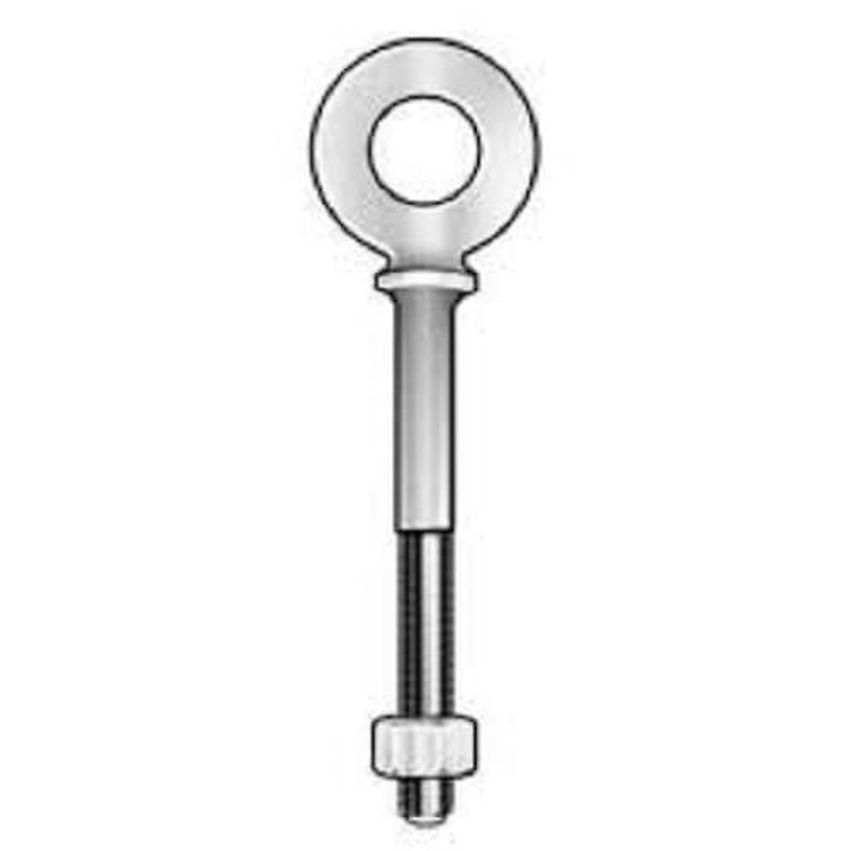 Ken Forging N2028-15 Shoulder Pattern Nut Eyebolts, 3/4-10" x 15"