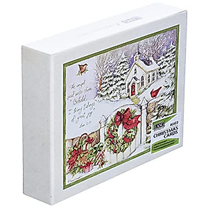 LANG "Gifts of Christmas" Christmas Cards by Susan Winget, 18 Cards with 19 Envelopes and Beautiful Holiday Artwork, Perfect for Spreading Cheer, 5.375" x 6.875" (1004676)