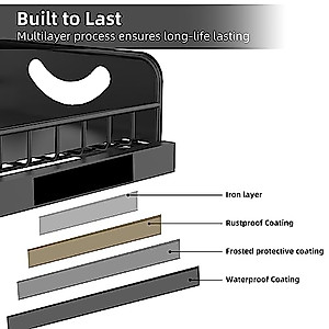 YEPATER Under Sink Organizer, Large Size 2 Tier Under Sink Organizers and Storage, Pull-Out Cabinet Organizer, Drawer Pantry Shelf for Kitchen, Living Room, Bathroom, Home