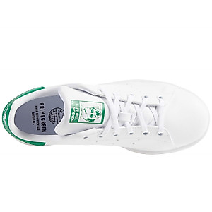adidas Stan Smith (End Plastic Waste) Sneaker, White/White/Core Green, 6.5 US Unisex Big Kid