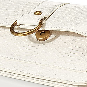 The Drop Women's Lara Chain Mini Crossbody Bag, Ivory, One Size