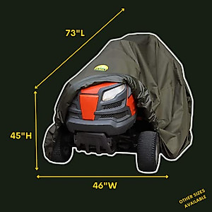 Riding Lawn Mower Cover Waterproof Outdoor, Riding Mower Cover, Riding Lawnmower Cover Waterproof Heavy Duty, Lawn Tractor Cover, Waterproof Lawn Mower Cover Waterproof Heavy Duty, Tractor Mower Cover