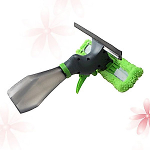 VICASKY Squeegee Machine Windshield Cleaning - 1pc Window Squeegee Small Wash Machine Cleaner Washing Blade Car Windshield Wiper Cleaning Kits Kit Glass Door Spray Bottle