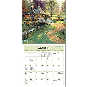 Thomas Kinkade Studios 2024 Mini Wall Calendar