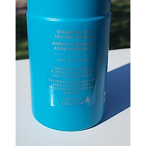 Starbucks Stanley Stainless Steel Trigger Action Vacuum Tumbler 12 FL OZ TEAL