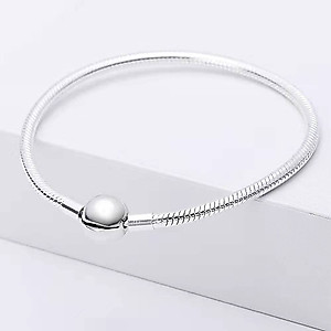 MICOO 925 Sterling Silver Snake Chain Butterfly Charms Bracelet, Evil Eye Bracelet with 5A Cubic Zirconia Bracelets for Women Birthday Gifts