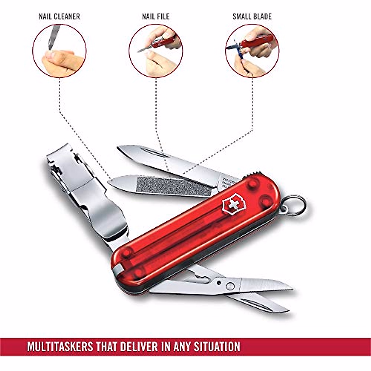 Victorinox 580 T 0.6463.T 0.6463.T Knife, Nail Clipper, Genuine Japanese Product