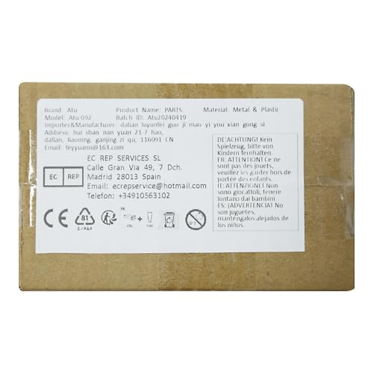 Atunee 17211-899-000 Air Filter for Honda GX240 GX270 GX340 GX390 Engine EB3000 EB3500 EB3800 EB4000 EB5000 EB6500 EM3000 EM3500 EM3800 EM4000 EM5000 EM6000 EM6500 EMS4000 EMS4500 Generator