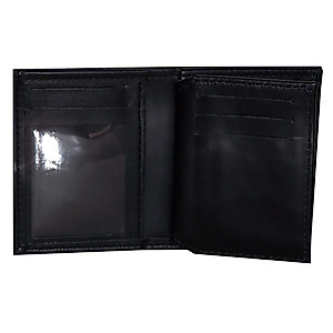 Houston Police Hidden Badge Wallet (Cutout DK847, 2.73 inches tall)