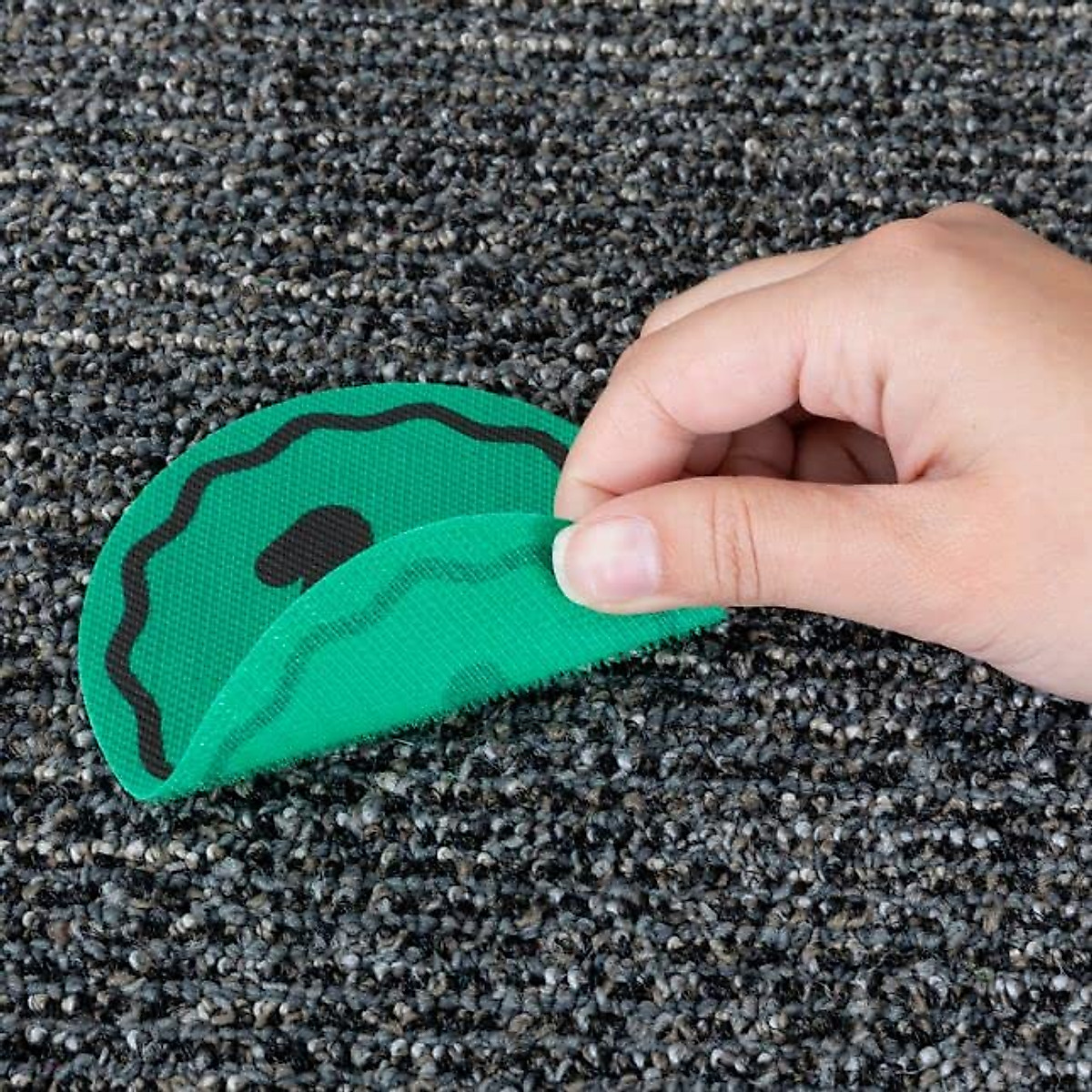 Really Good Stuff Carpet Mark-Its – 36 Pack–Line-Up Helpers – Carpet Markers for the Classroom – Numbered Spot Markers and Labels – 4" Carpet Dots for Teacher Supplies