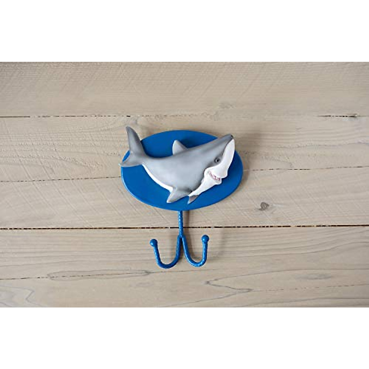 Borders Unlimited Fish 'N Sharks Towel or Coat/Bookbag Wall Hook, Multicolor