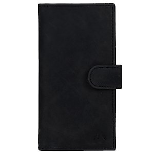 NeoMonte Handmade RFID Leather Checkbook Covers for Men and Women with 6 Credit Card & 1 ID Slot and Pen Holder