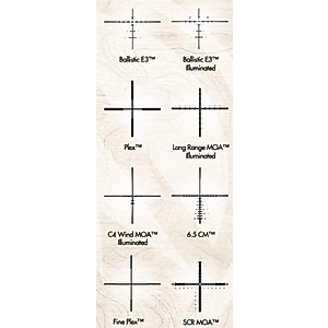 Burris Fullfield IV Hunting Rifle Scope, 3-12x42mm, Illuminated C4 Wind MOA Reticle