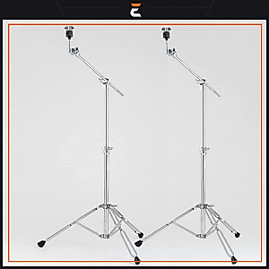 EHWD Standard Cymbal Boom Stand 2 Pack, Edge Hardware Design YIE2/2