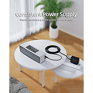 12V 1A 0.633A 5FT AC Charger Fit for Bose SoundLink Mini(1st Gen only) Speaker 413295 359037-1300 371071-0011 SoundDock XT 626209-1300 1900 PSA10F-120 Power Adapter Supply Cord