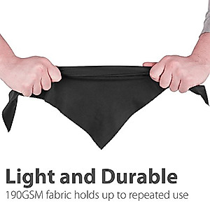 Microfiber Cleaning Cloths (4 Pack), Fosmon 16 x 16 inch Extra Large Dust Rag Towels for LCD Screen, Digital Video Camera Lens, Laptop, HDTV, PC, Monitor Screen, Smartphones, Tablet, and More