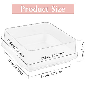 ZORRITA 50 Pack Plastic Charcuterie Boxes with Lid