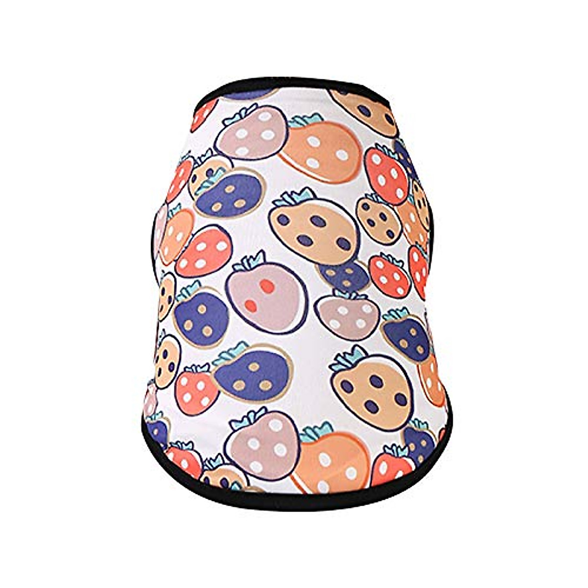 BESUFY Dog Onesie,Puppy T-Shirt Cartoon Printing Adorable Polyester Two-Legged Dog Vest Blouse for Daily Life Little Bee XS