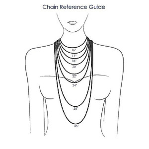 MCS Jewelry 10 Karat Three Tone Yellow Gold/White Gold/Rose Gold Necklace 2.75MM Width (16"-24") (24)