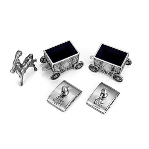 Mogoko Silver Tooth Holder, Baby First Tooth and Curl Keepsake Box Set, Teeth Fairy Containter Gift Box for Child Kids