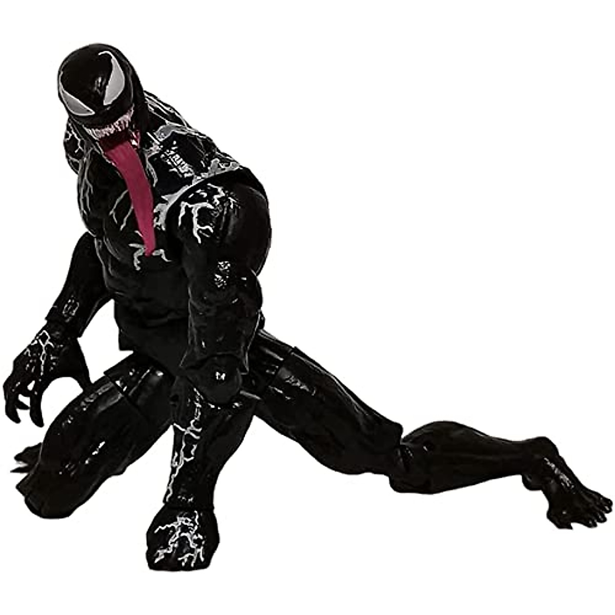 EROCK Venom Legends Series - Venom Action Figure, Venom Toys, Venom Figure, Venom Carnage Action Figure Toy, 7-inches PVC Anime Figure Movable Model Toys Gift for Chritsmas Newyear Birthday (Venom B)