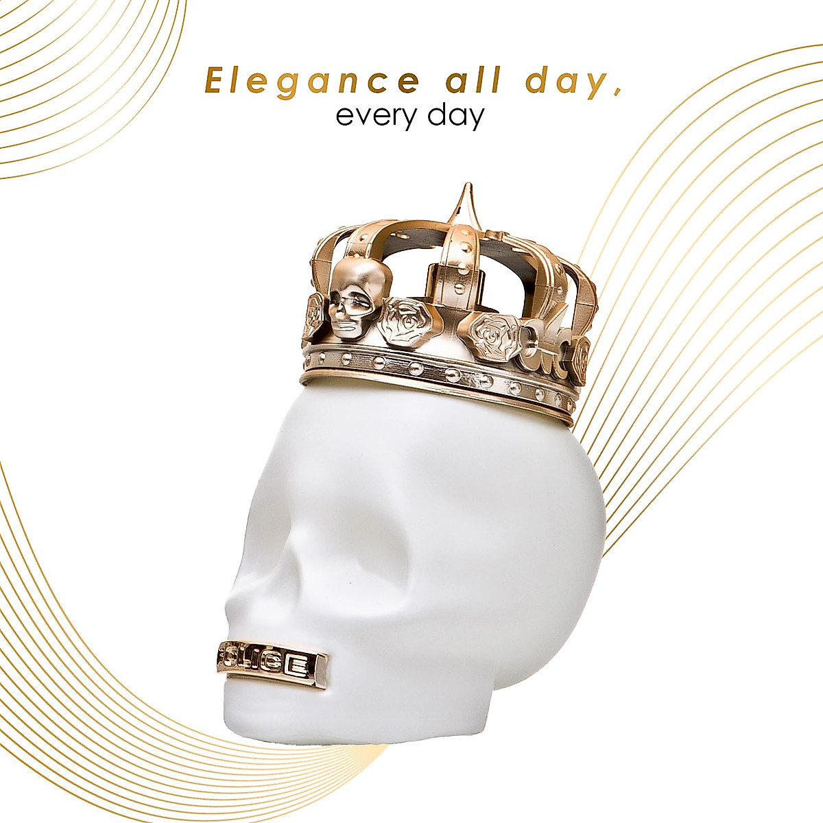 POLICE To Be the Queen - Perfume for Women - Floral Chypre Scent - Opens with Mandarin and Red Fruits - Blended with Jasmine and Peach - for Ambitious and Unique Ladies - 4.2 oz EDP Spray