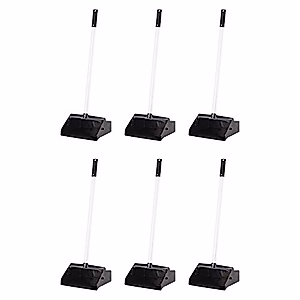 AmazonCommercial Lobby Dustpan - 6-Pack