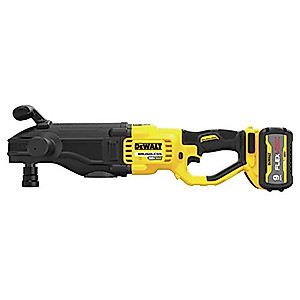 DEWALT FLEXVOLT 60V MAX* Right Angle Drill, Brushless, Quick-Change Stud/Joist, E-Clutch® System Kit (DCD471X1)