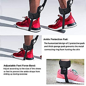 TOCO FREIDO Speed and Agility Resistance Bands Set(275LBS), 10PCS MMA Boxing Training Resistance Belt Bands for Vertical Jump Squat Boxing MMA Taekwondo Karate Bounce Basketball Volleyball Training