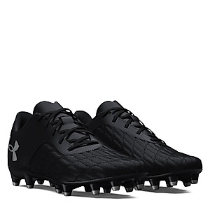 Under Armour Boys' Magnetico Select 3.0 JR, (001) Black/Black/Metallic Silver, 3, US