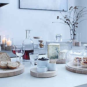 LSA LW19 Lotta Container & Ash Lid H7.5in/Ø7.5in Clear