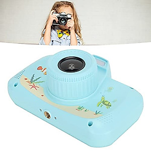 Kids Digital Camera, Mini Camera with 3.5 Inch 1080P Dual Lens, 20MP HD Small Kids Selfie Camera, for Girls and Boys 3 to 10 (Blue)