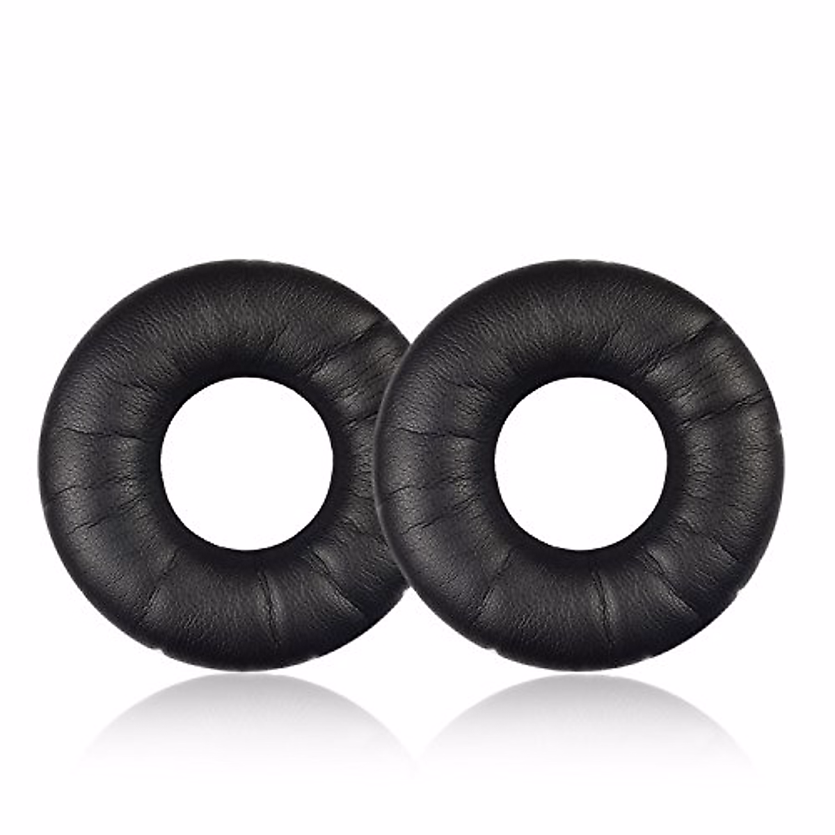 Replacement Ear Pads Earpad Cushions for SENNHEISER HD25 HD25-SP PC150 PC151 PC155 HMD25 HME25 HMEC25 HME45 HMEC45 Headphones with IT IS Logo Headphone Cable Cord Clip