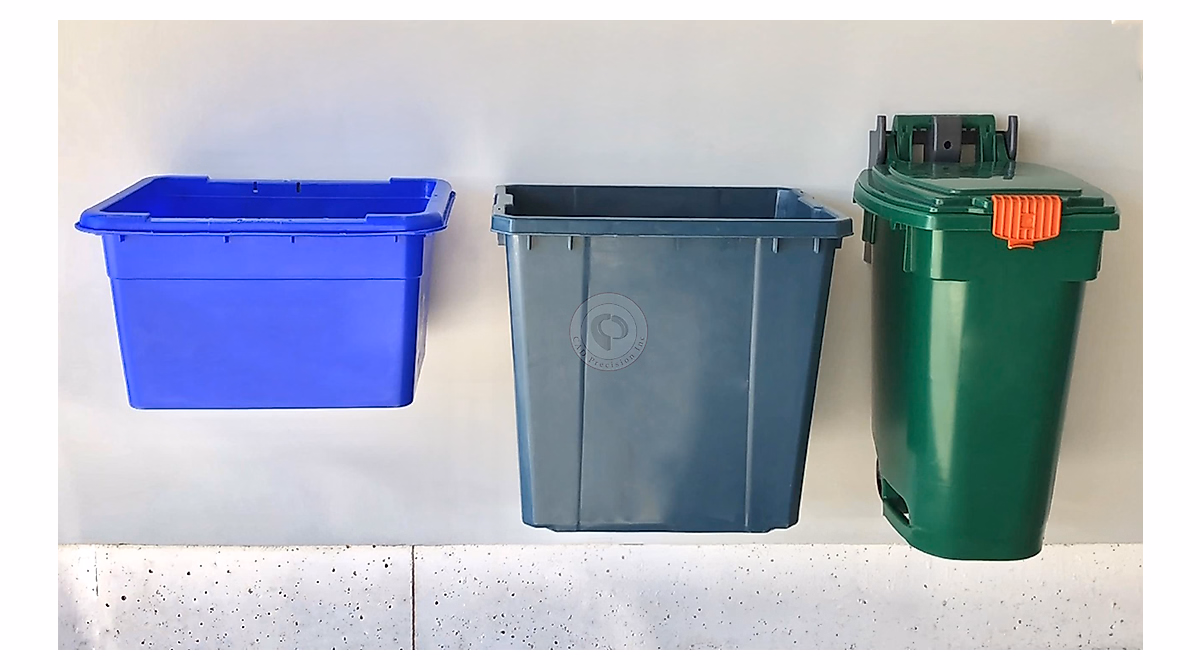 EZ Bin Bracket for Wider Lip Recycle Bins | CAD Precision