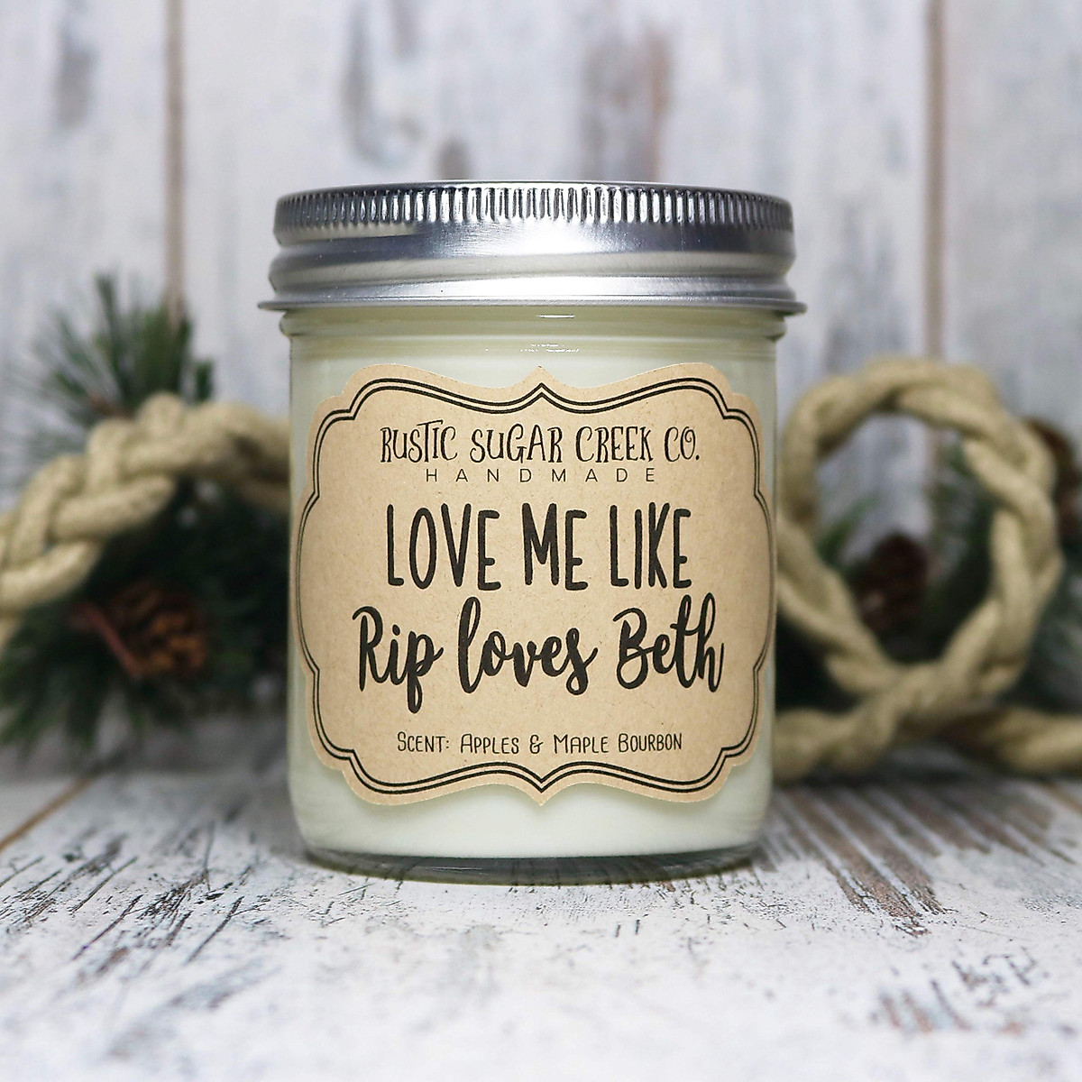 Love Me Like Rip Loves Beth Candle, Yellowstone, Beth Dutton, Rip Wheeler, Yellowstone Dutton Ranch, Yellowstone Gifts, Boyfriend Gifts, Girlfriend Gifts