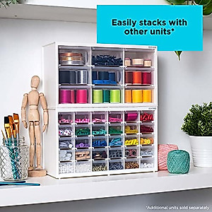 BLACK+DECKER Storage Organizer, 9 Drawer Modular Storage System, Easily Stackable (BDST40709FF)
