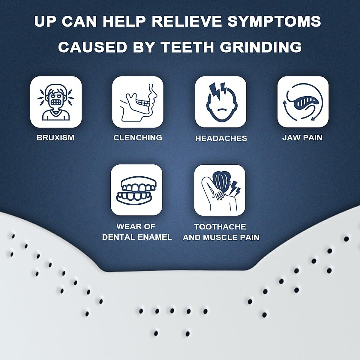 KOHEEL Lightweight Night Guard to Stop Bruxism, Moldable Mouth Guard 2 Count (2 Pieces)